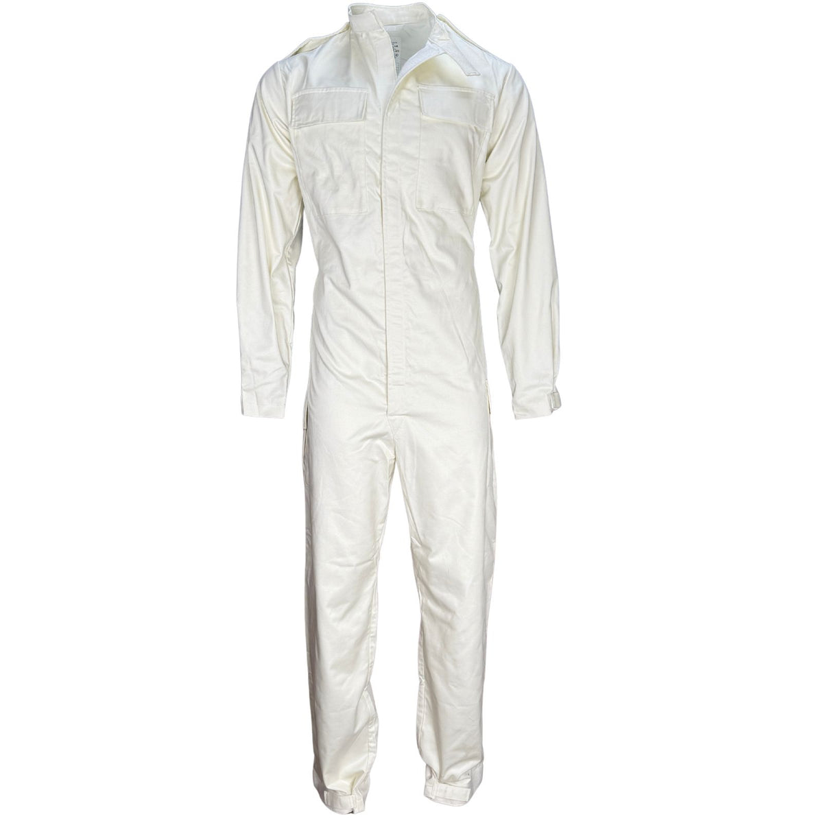 British Army AMR White Fire Retardant Overall | Boiler Suit | Coverall ...