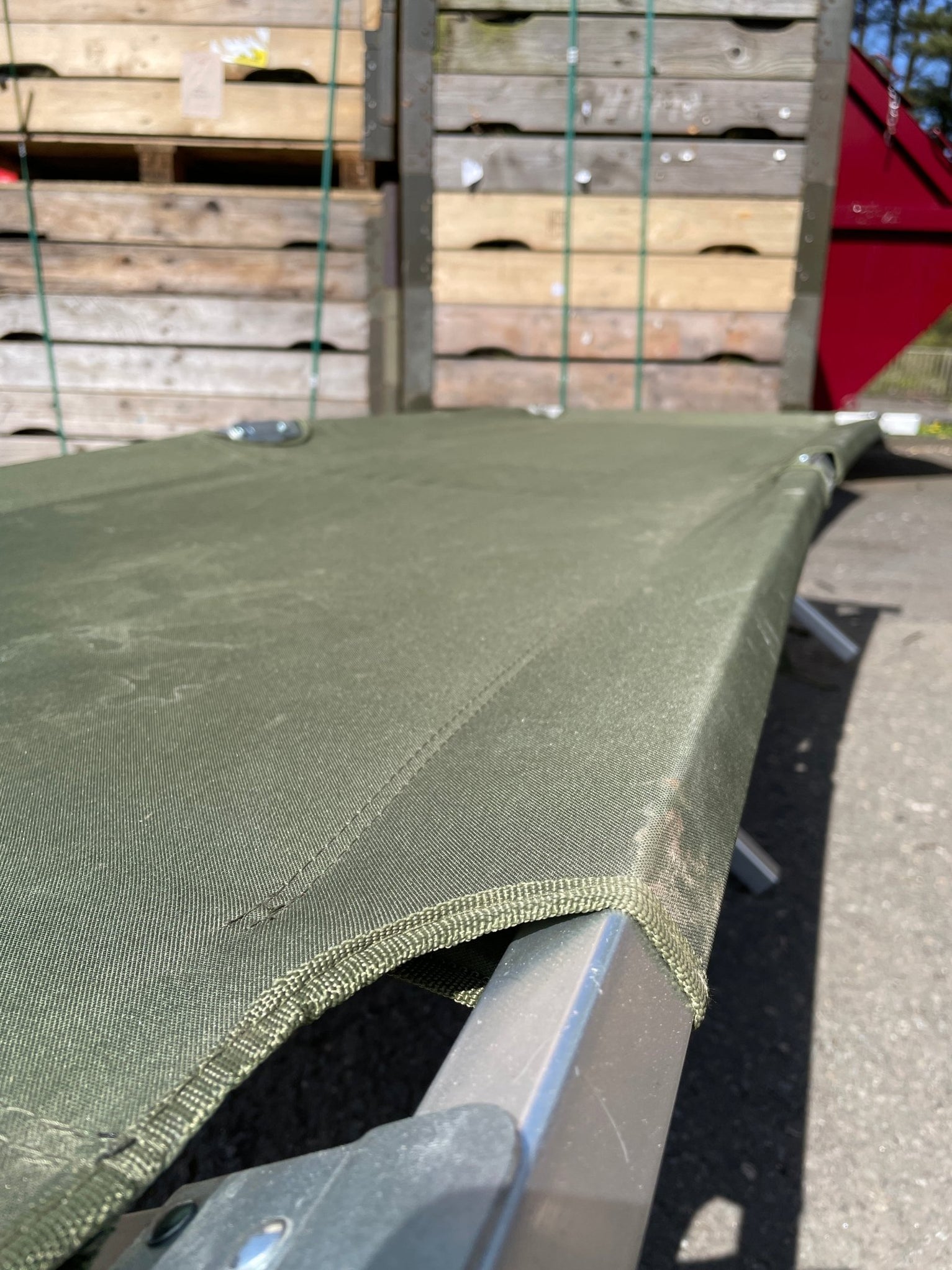 British Army Aluminium Cot Bed — Goarmy