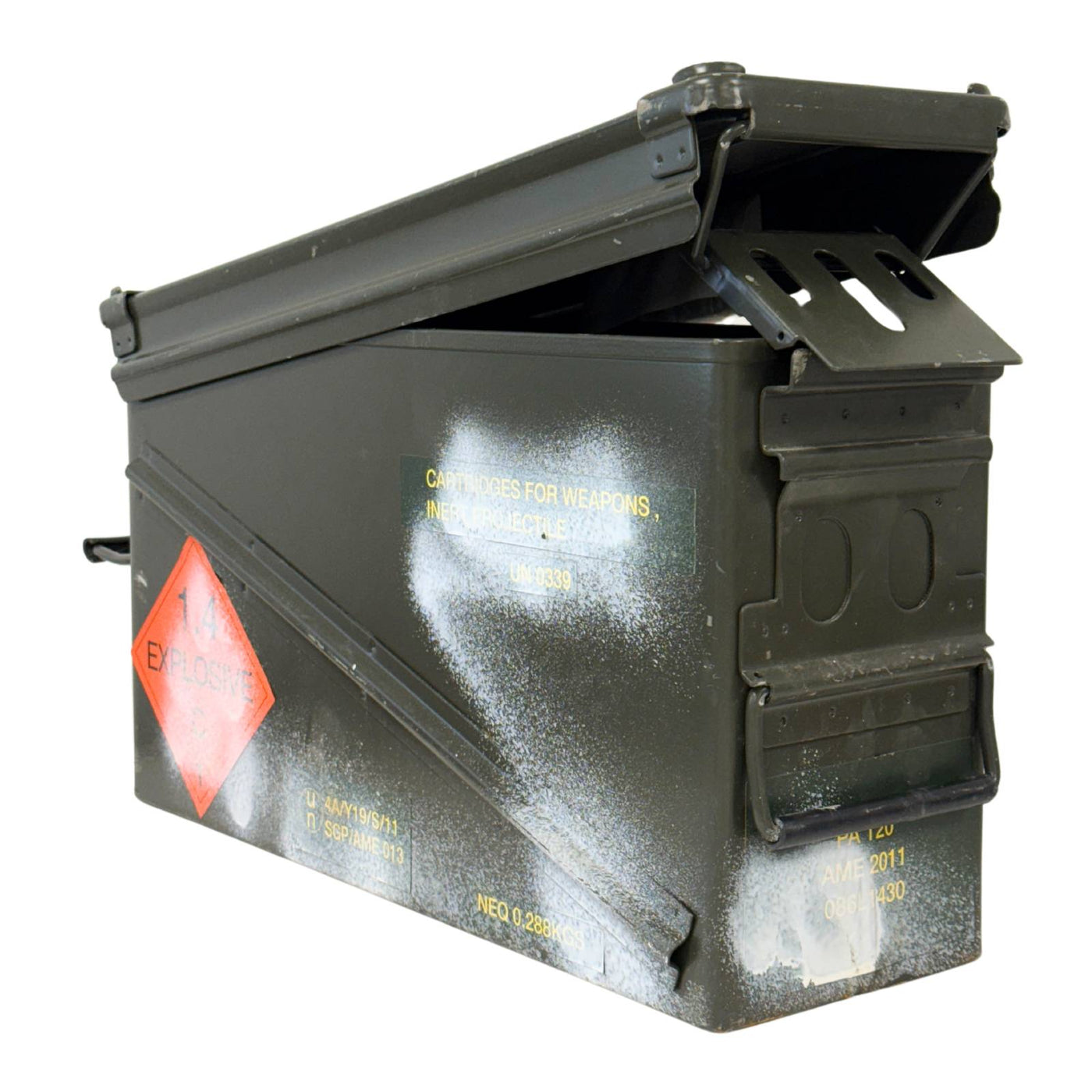 NATO 50 Cal Ammo Box Army | Ammo Box | Box Ammo — Goarmy