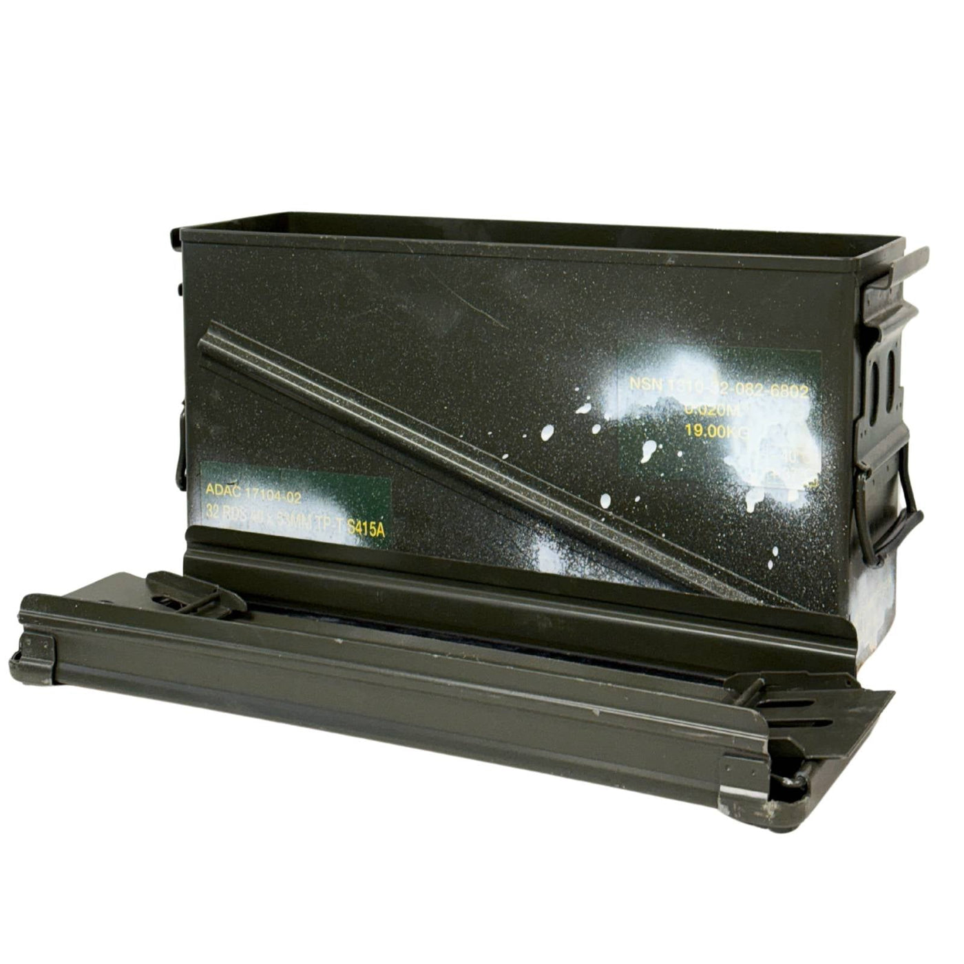 NATO 50 Cal Ammo Box Army | Ammo Box | Box Ammo — Goarmy