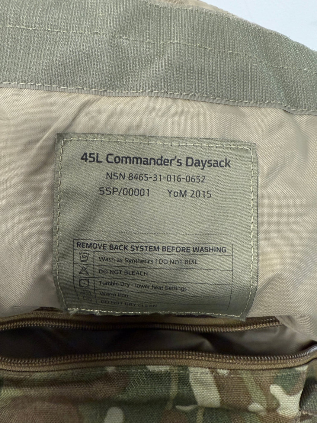 British Army Virtus 45L Commander's Daysack — Goarmy
