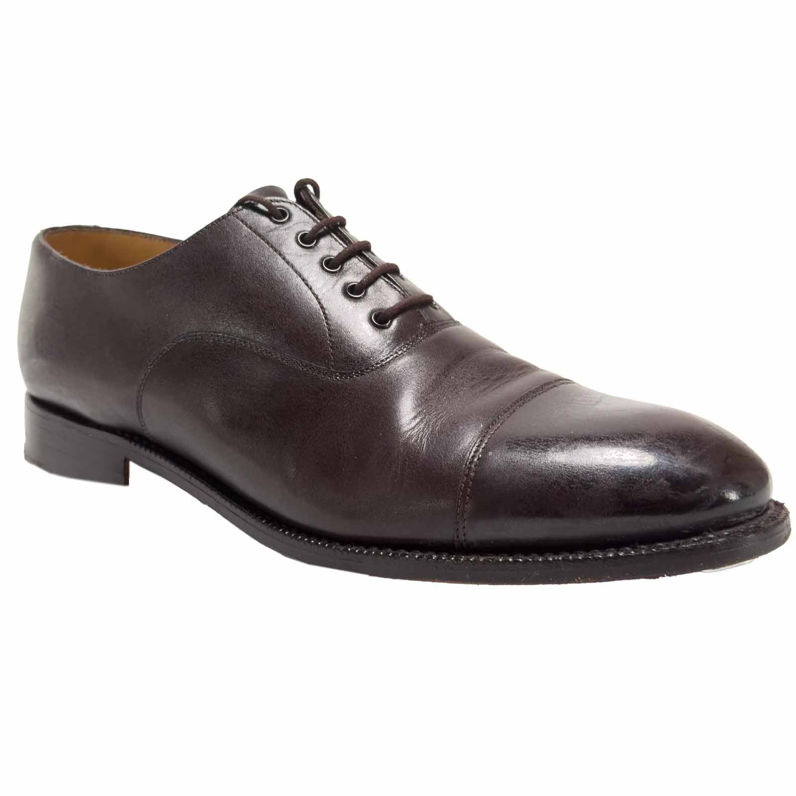 British Army Officers Brown Oxford Dress Shoes — Goarmy