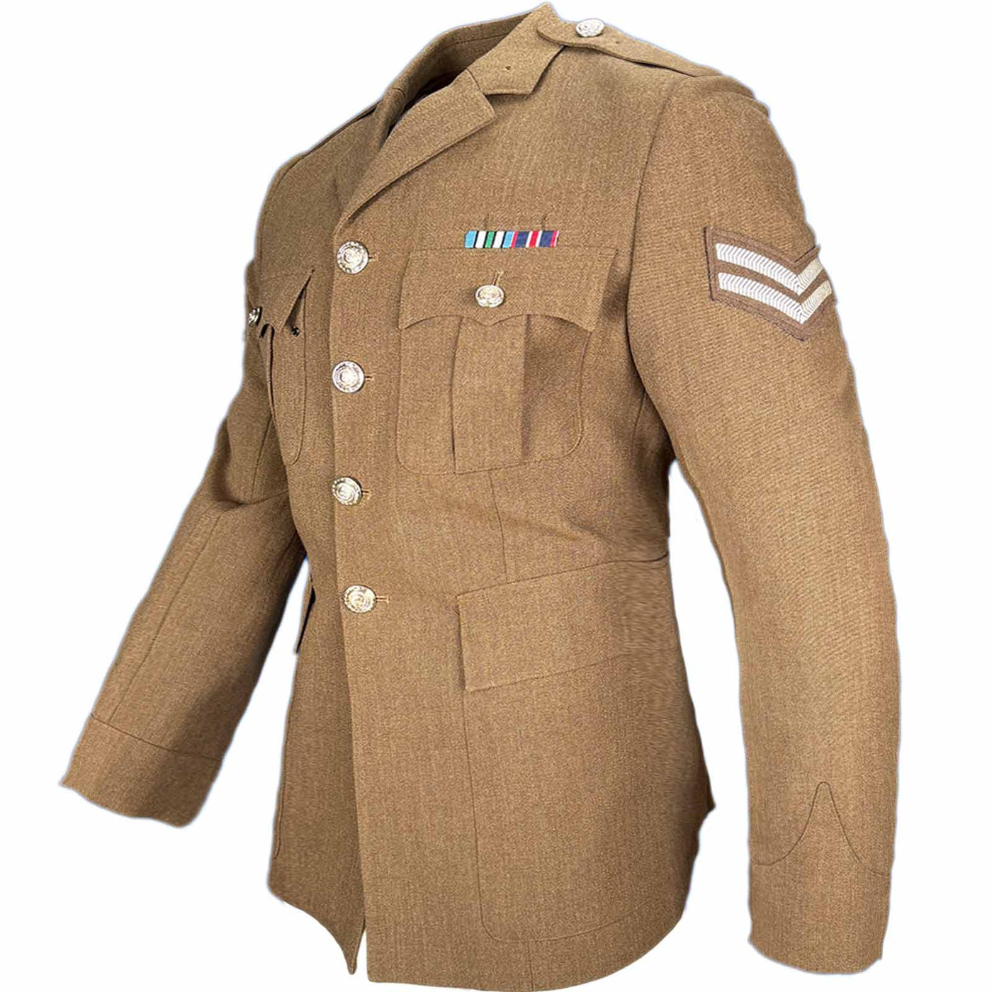 British Army Tunic FAD Khaki No.2 Army Tunic — Goarmy