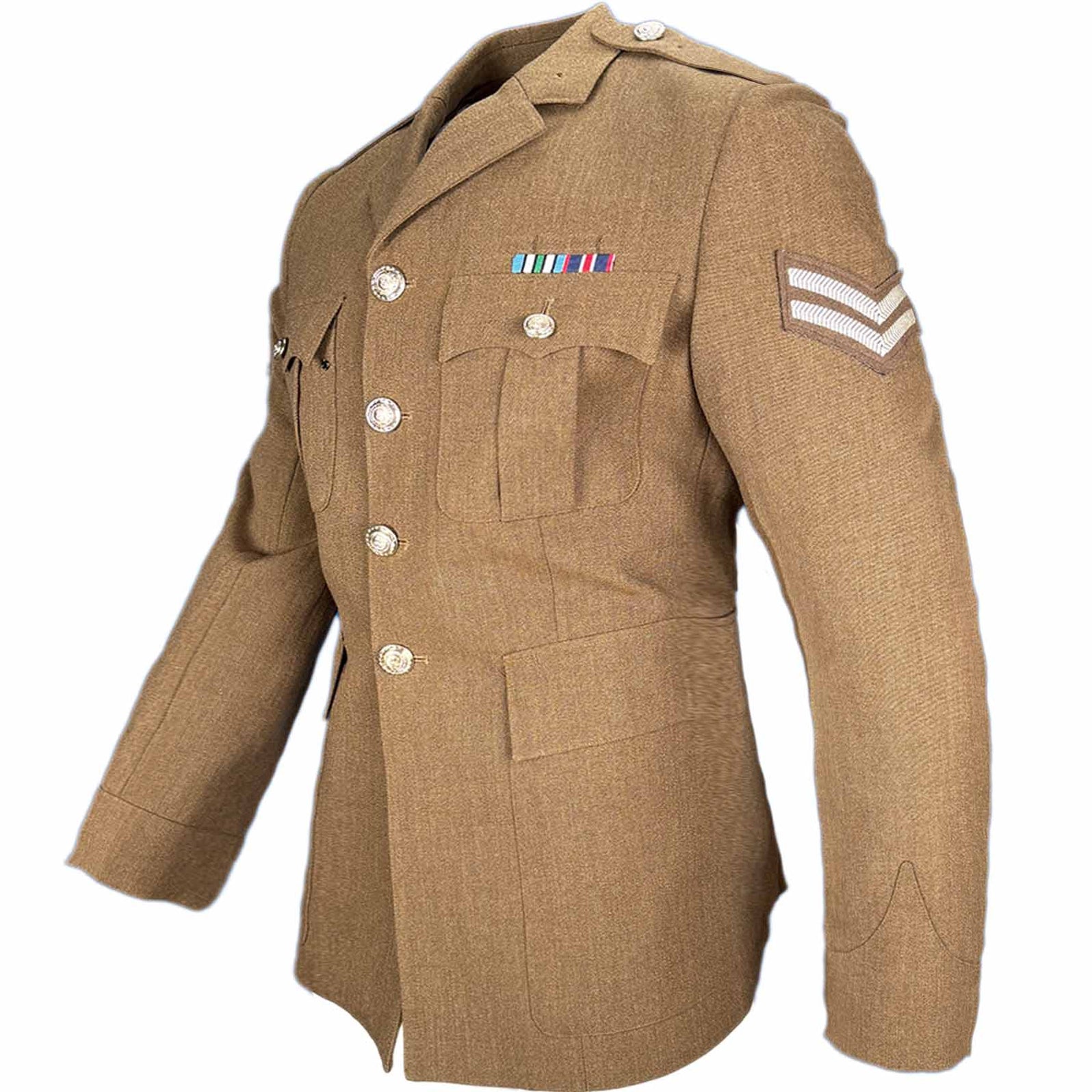 British Army Tunic FAD Khaki No.2 Army Tunic — Goarmy