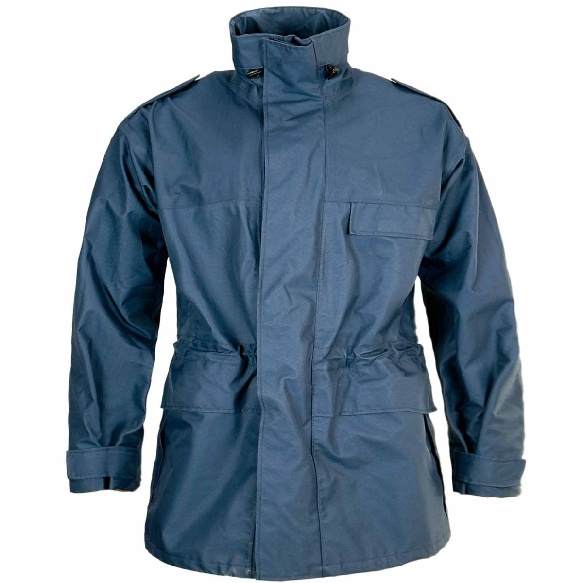 British RAF Blue Goretex Jacket | With Reflective Strip — Goarmy