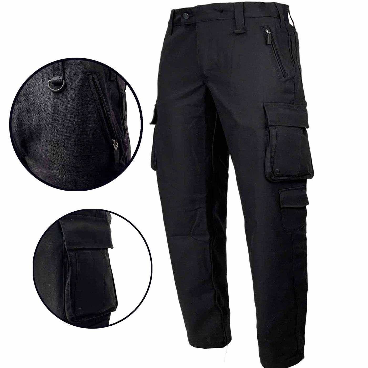 Dutch Mascot Black Combat Trousers | Mens Combat Trousers — Goarmy