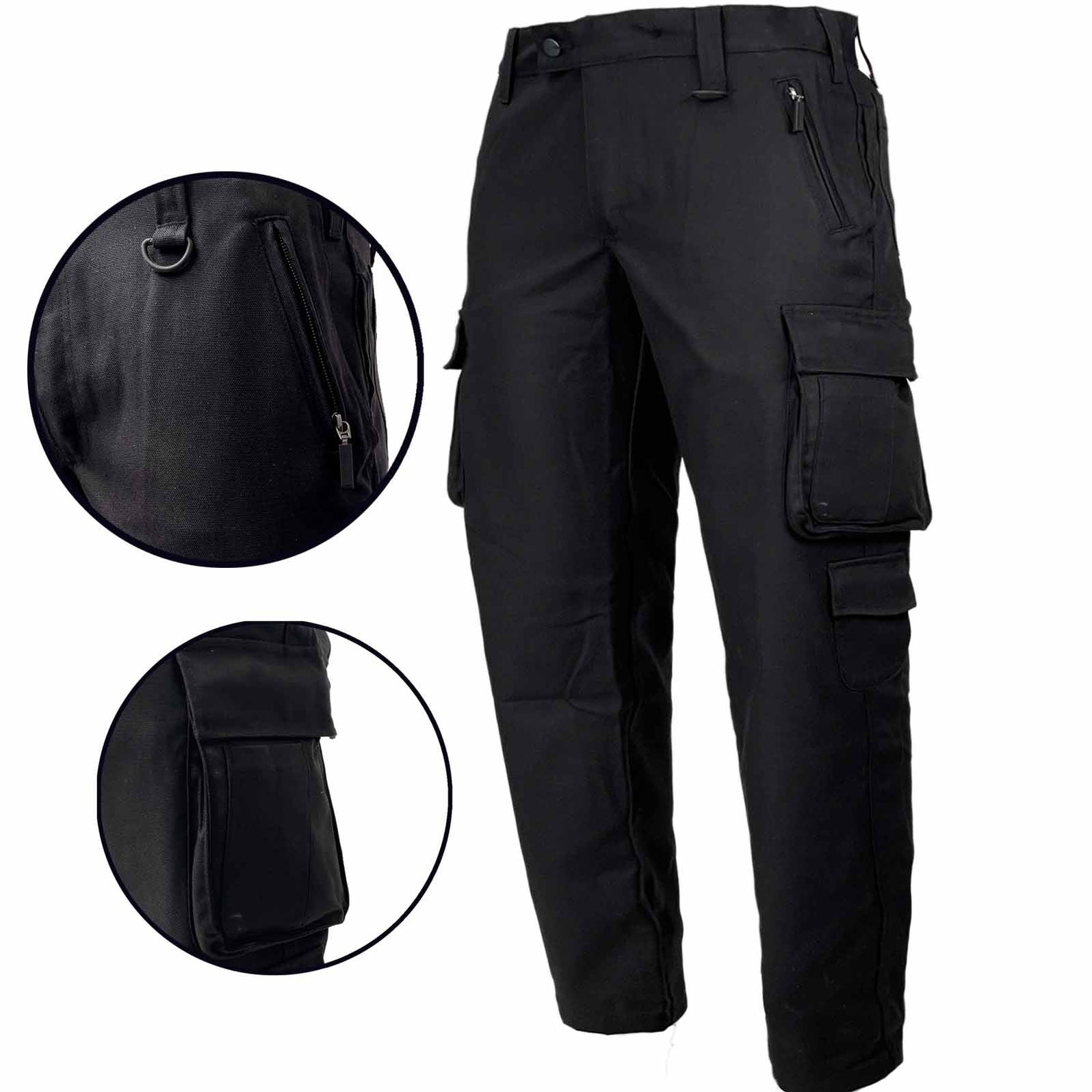 Dutch Mascot Black Combat Trousers | Mens Combat Trousers — Goarmy
