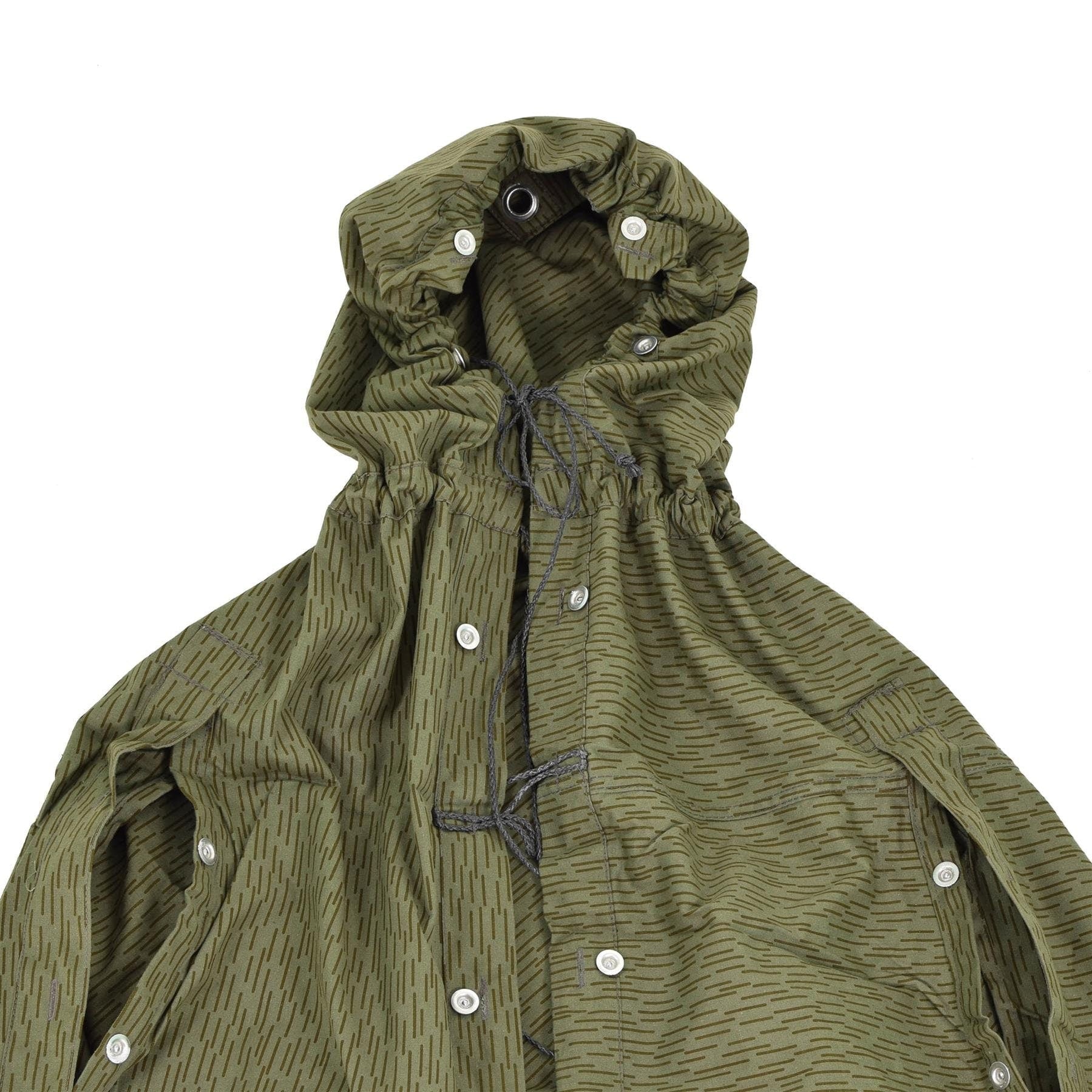 East German NVA Strichtarn Shelter Half poncho — Goarmy
