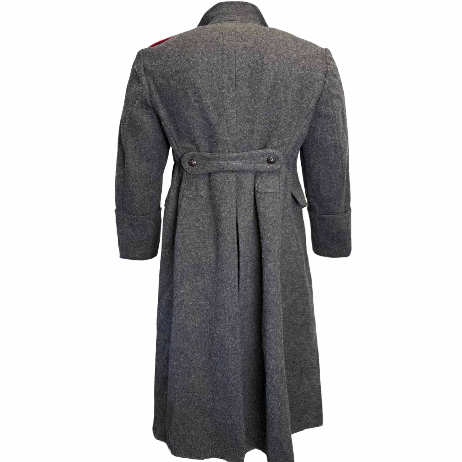 Grey Wool Bulgarian Greatcoat — Goarmy
