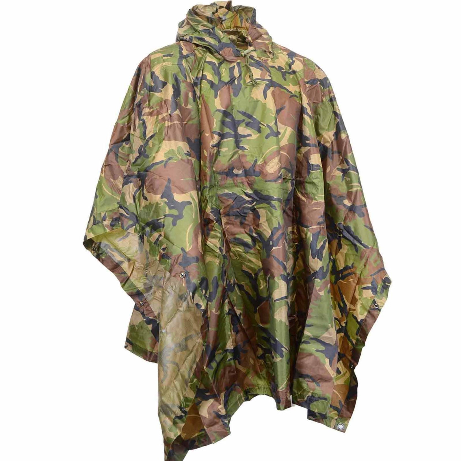 3 in 1 Poncho DPM - Waterproof Military Rain Poncho — Goarmy