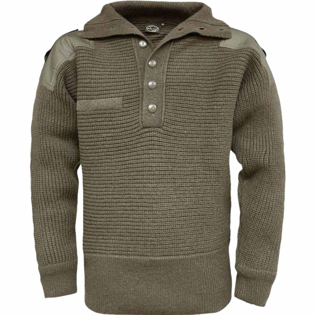 Mil-Tec Austrian Olive Wool Alpine Sweater — Goarmy