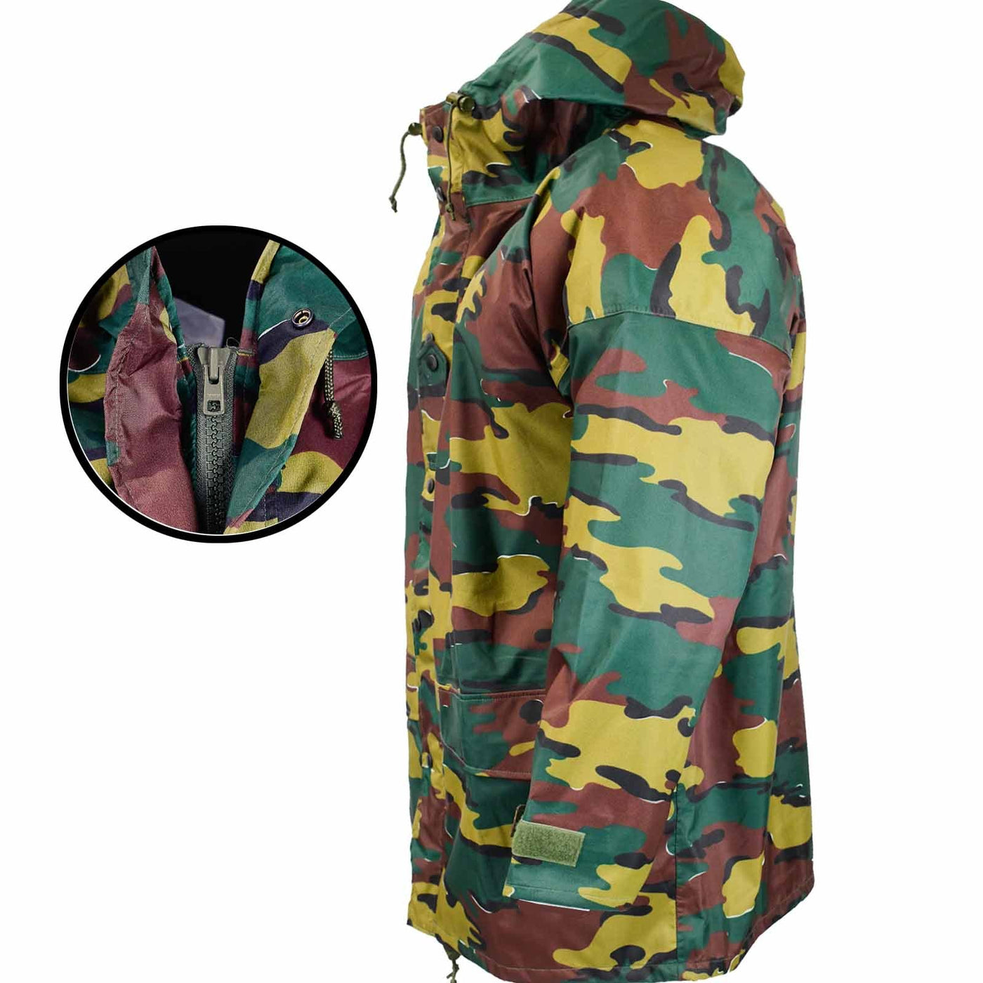 Belgian Army GORE-TEX Camo Waterproof Military Jacket — Goarmy