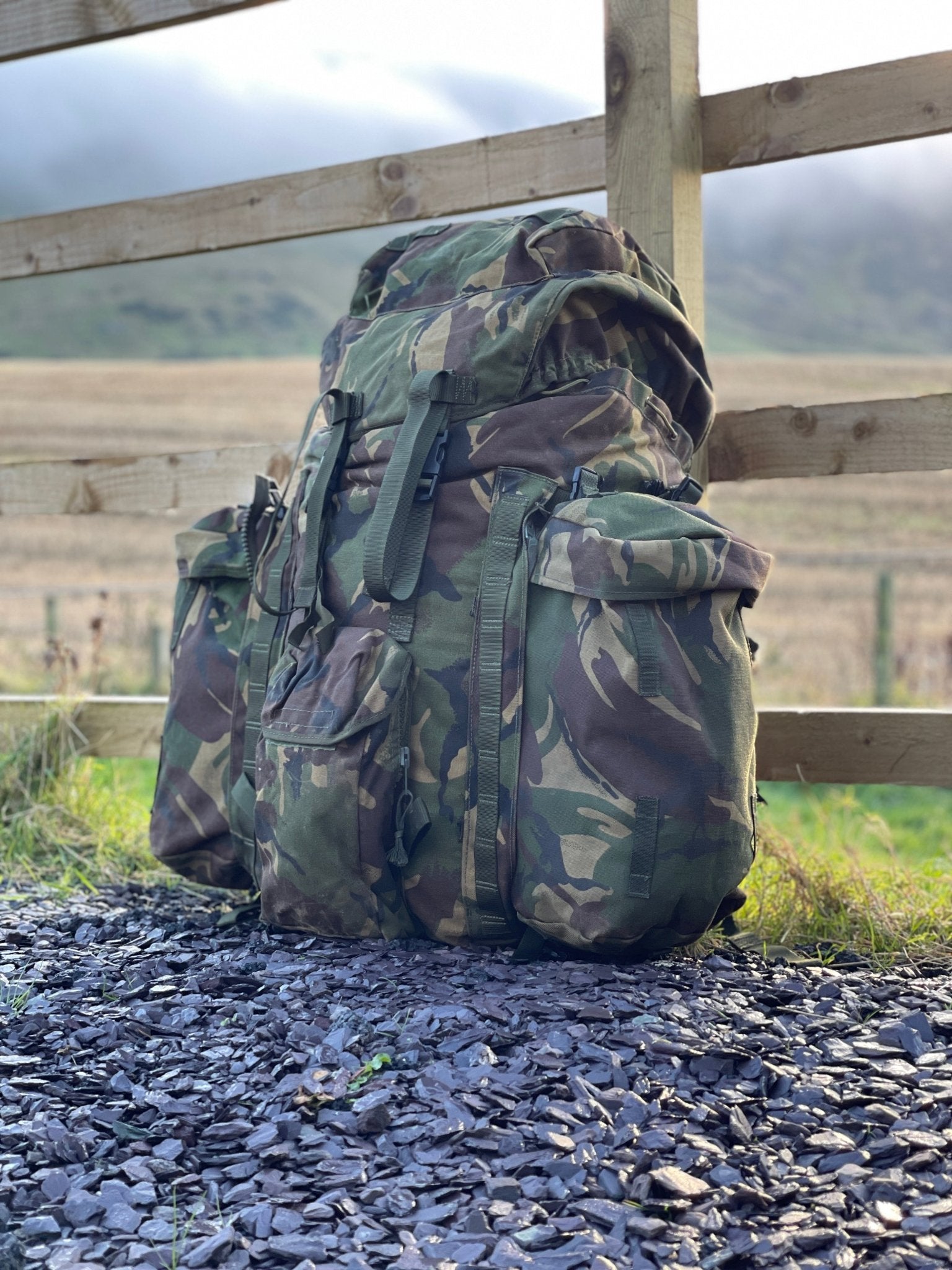 British Army 100L DPM Bergen Long Back | Military Backpack — Goarmy