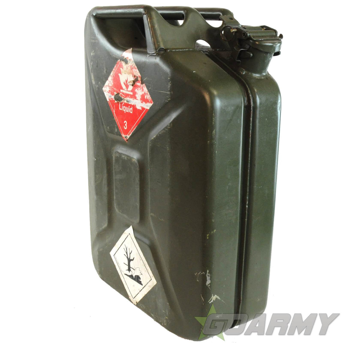 British Army 20L Steel Petrol Jerry Can — Goarmy
