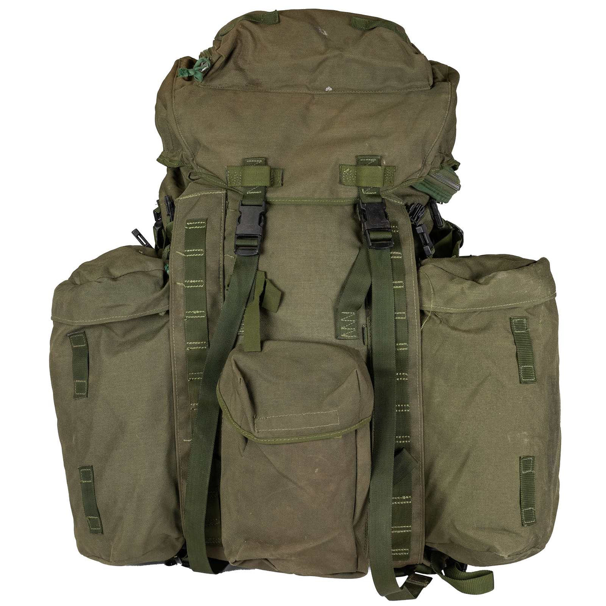 British Army PLCE 100L Olive Bergen Long Back | Military Backpack — Goarmy