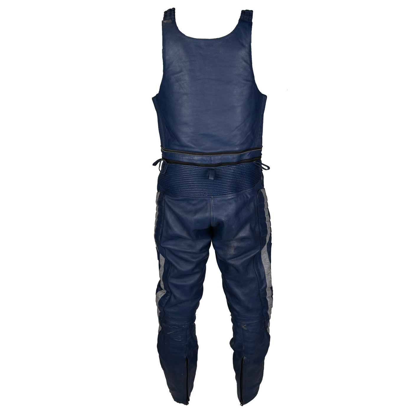 Dutch Army DAMEN Motorcycle Bib n Brace Leathers — Goarmy