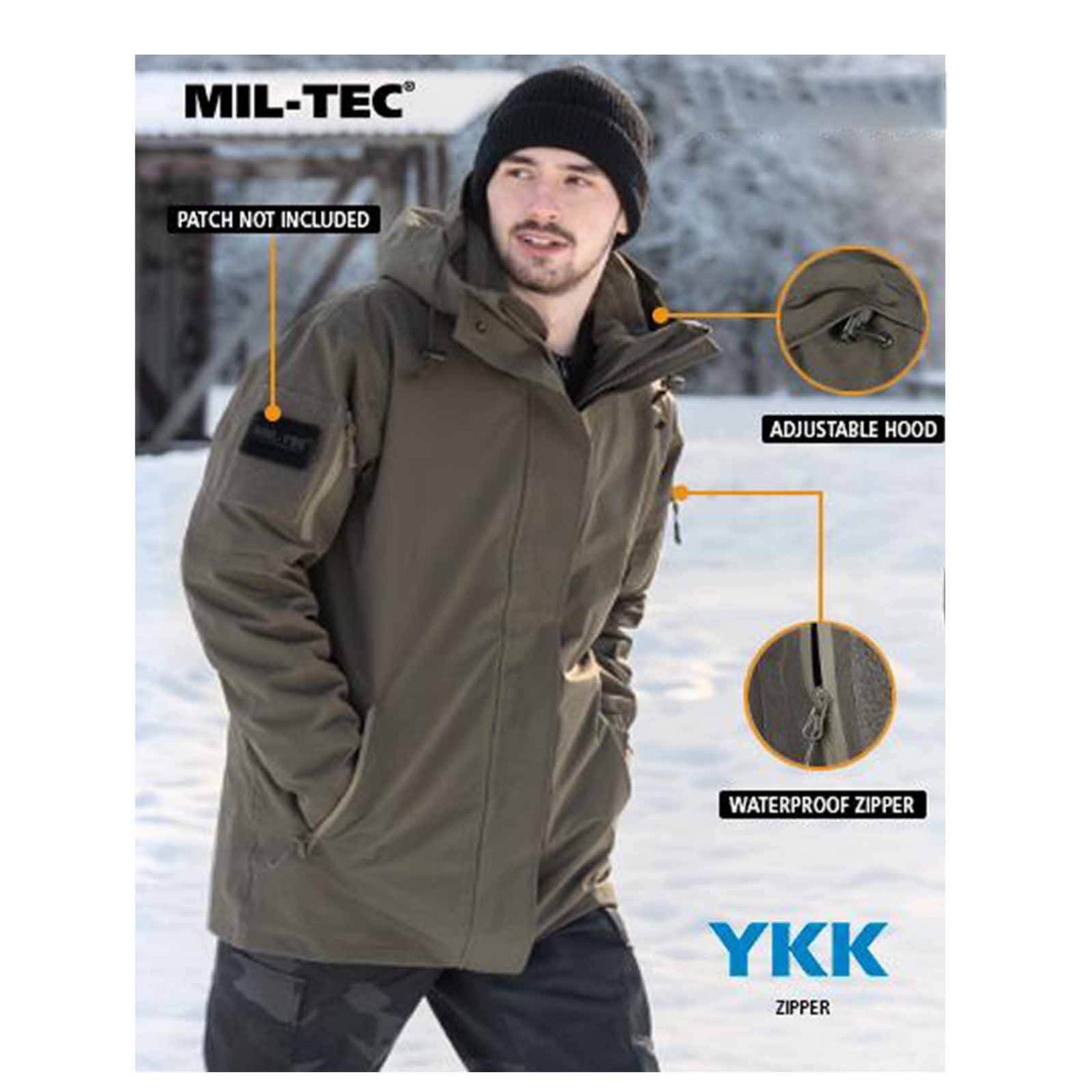 Ranger Gen 2 Black Military Waterproof Jacket with Fleece — Goarmy