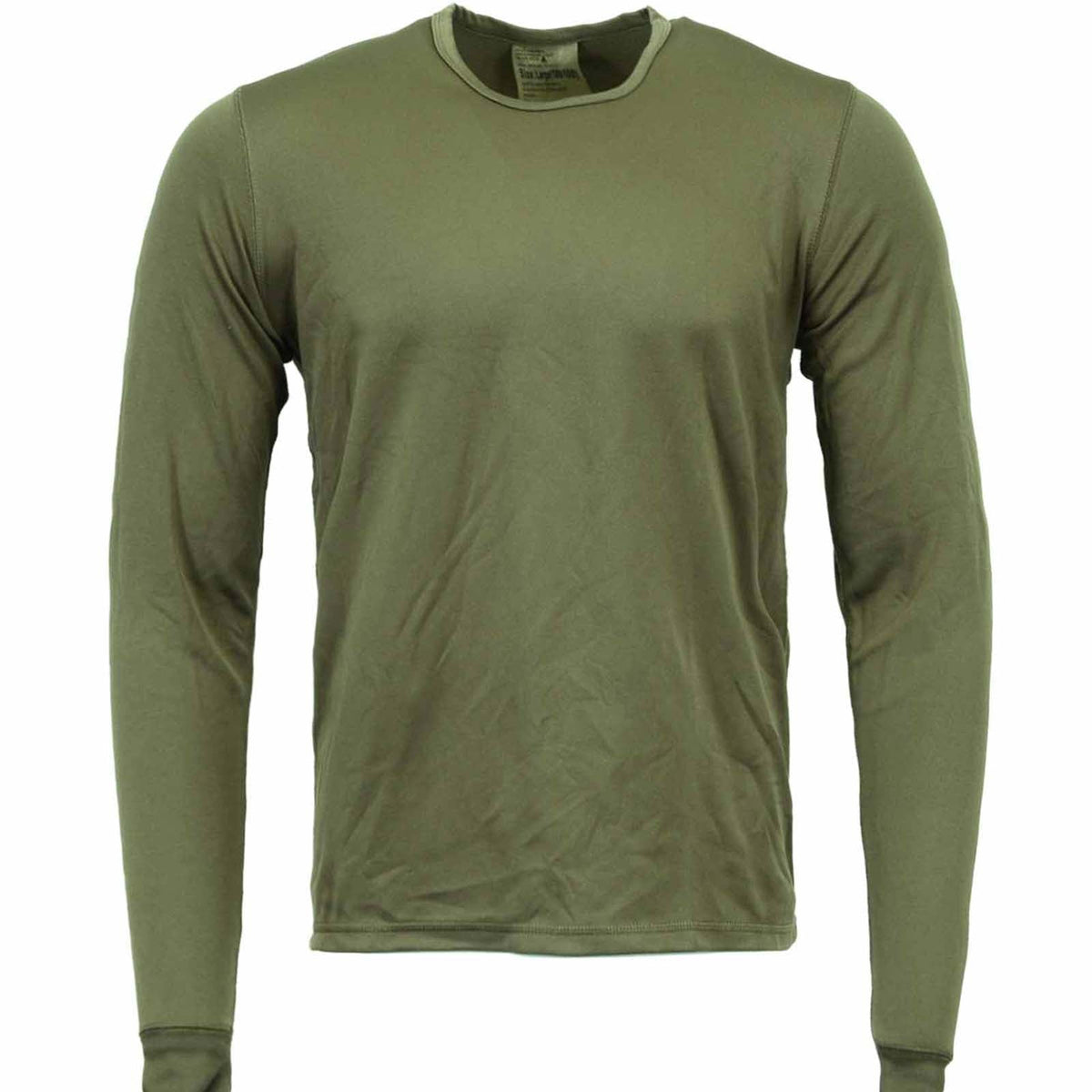 British Army Green Men’s Fleece Thermal Base Layer — Goarmy