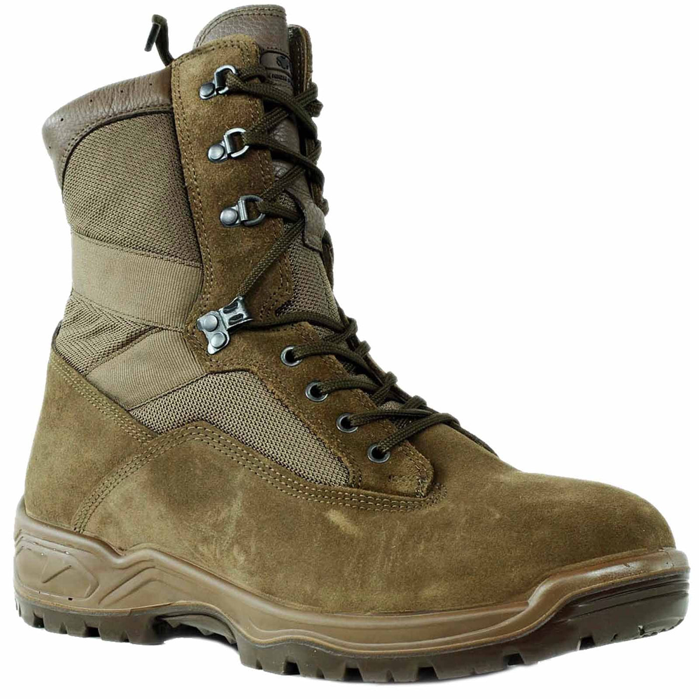 Brown YDS Falcon Men’s Combat Military Waterproof Boots — Goarmy